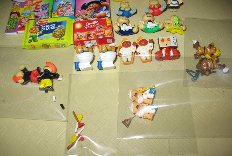 GARBAGE PAIL KIDS: MICRO FIGURE LOT OF 33 FIGURES, SUPER IMPULSE | eBay