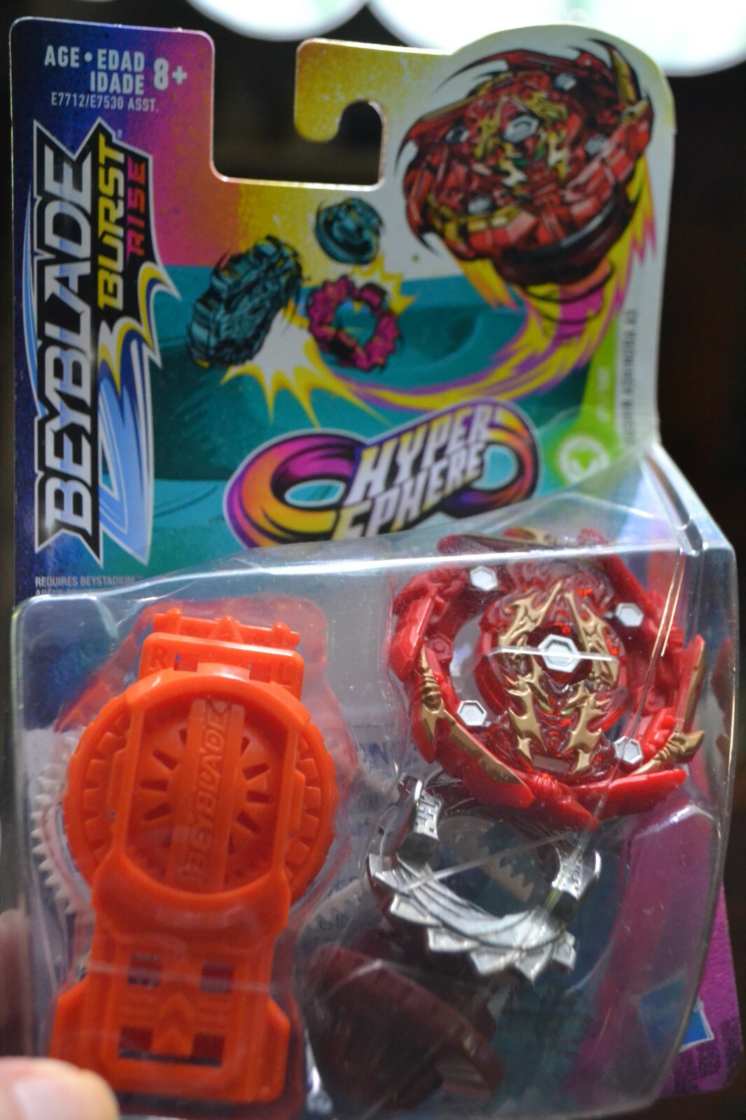 Hasbro Beyblade Burst Rise Hypersphere Union Achilles A5 Starter Pack ...