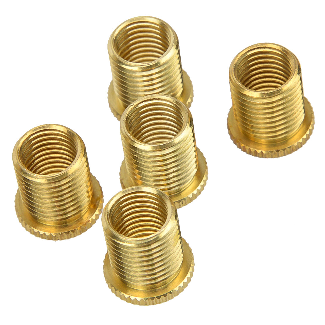 10Pcs M10x1.25 Aluminum Alloy Gear Shift Knob Thread Adapter Insert Kit ...