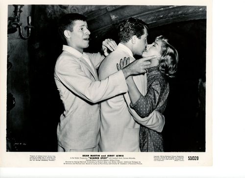 Vintage 8x10 Photo Jerry Lewis Dean Martin Lizabeth Scott in Scared ...