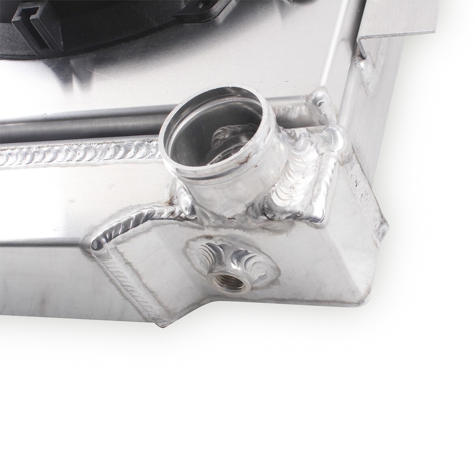 3 Row Aluminum Cooling Radiator&Shroud Fan for 72-86 Jeep CJ CJ5/CJ7 ...