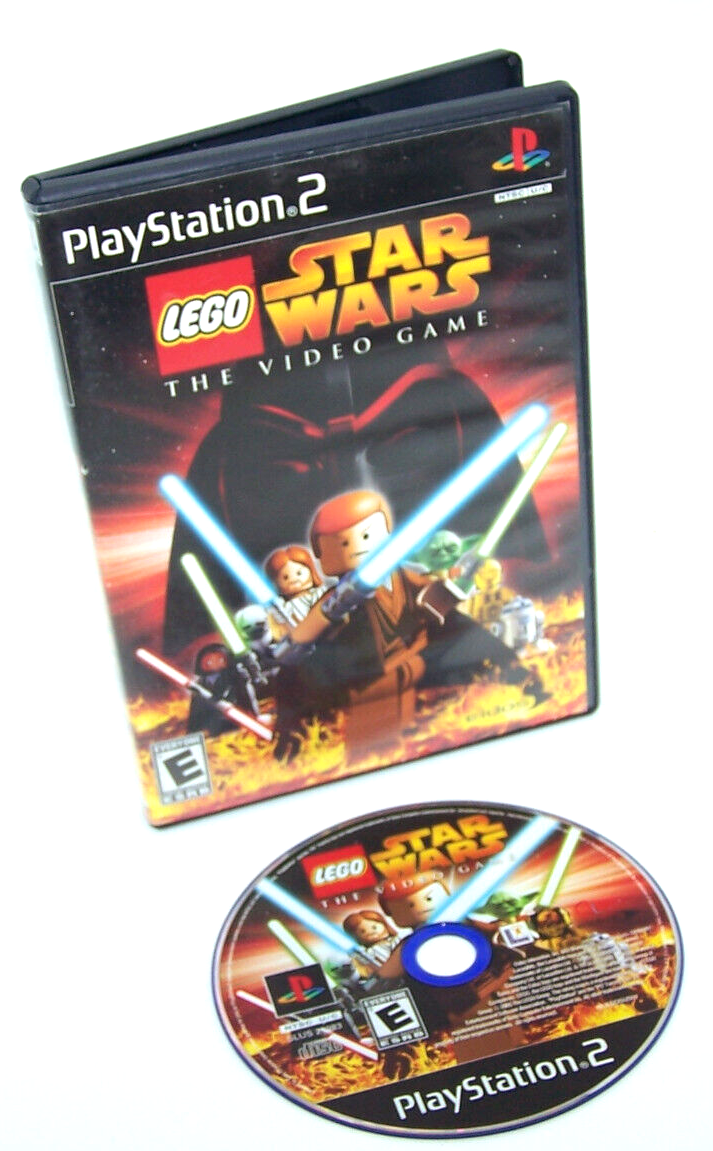 LEGO PlayStation 2 PS2 Game Lot of 3: Batman, Star Wars & Star Wars II ...
