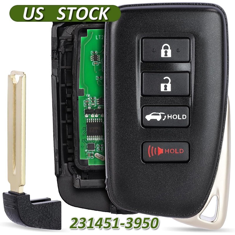 for 2020-2022 Lexus NX300 RX350 RX450h Smart Remote Key Fob HYQ14FLB ...