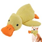 The Mellow-Dog Yellow Mellow-Dog Calming Duck, Squeaky Dog Toy for ...