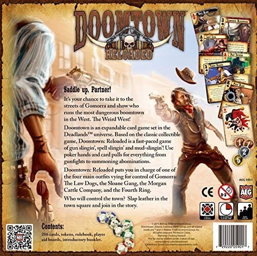 Doomtown Reloaded - The Board Game - AEG Games - Complete | eBay