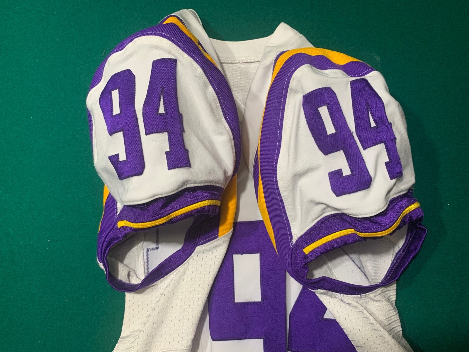 DANIELLE HUNTER - LSU Louisiana State Game Worn Jersey #94 - 2013 vs ...