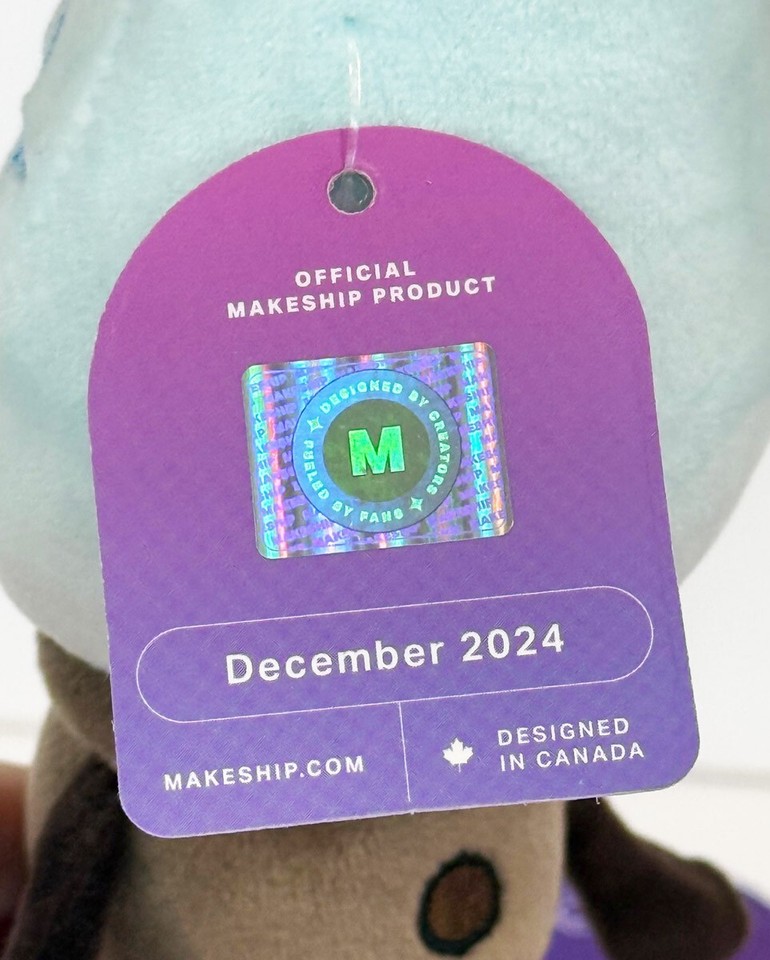 Makeship Cheesy HFJ Plush Airy ONE Plushie Limited Edition Only 4,334 ...