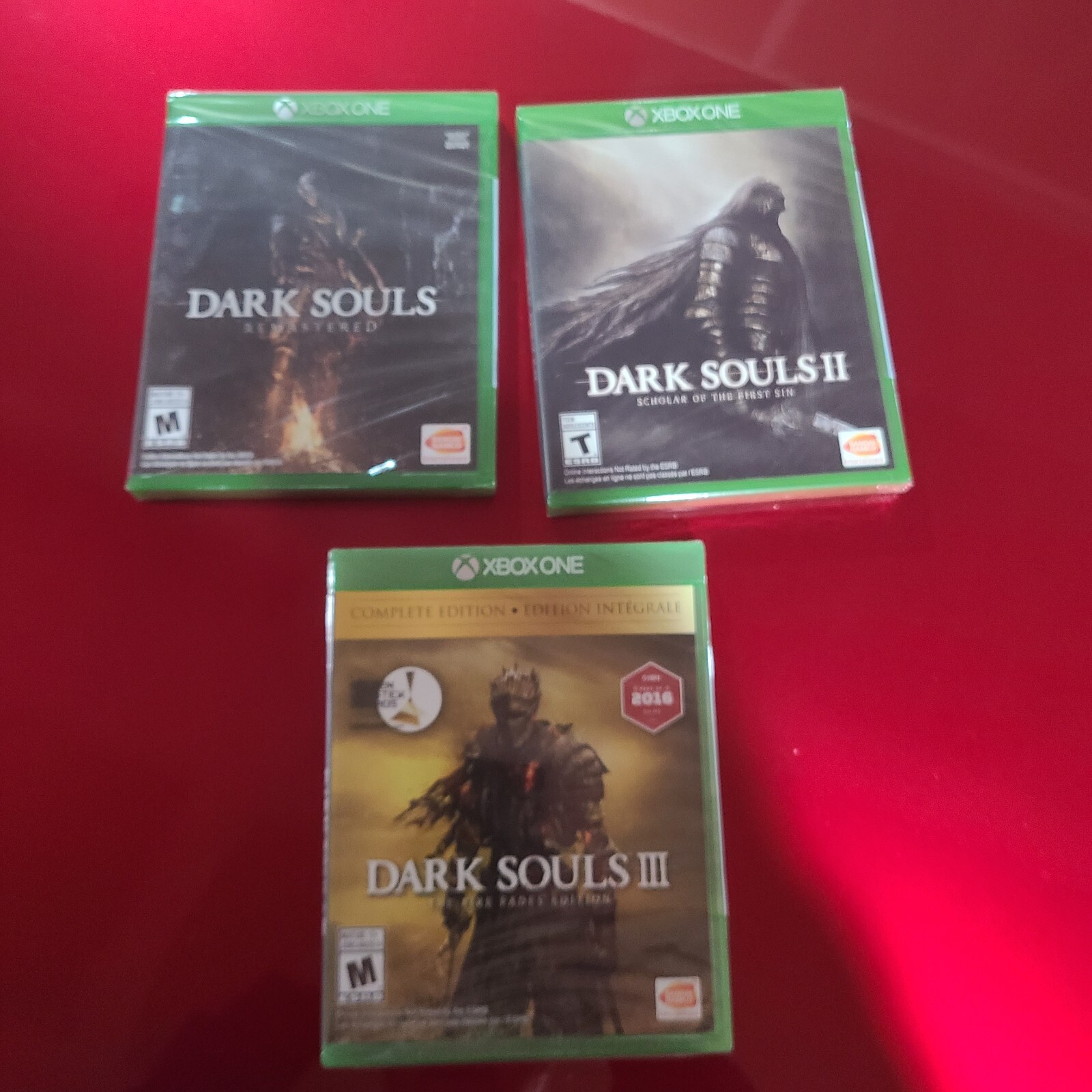Dark Souls Trilogy Xbox One - 3 Disc Set | eBay