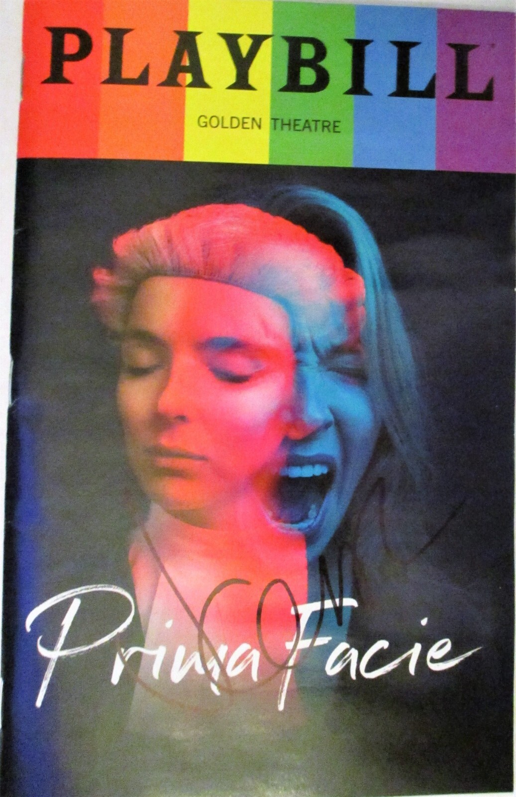 JODIE COMER Signed PRIMA FACIE Broadway PRIDE Playbill w/Poster Insert ...