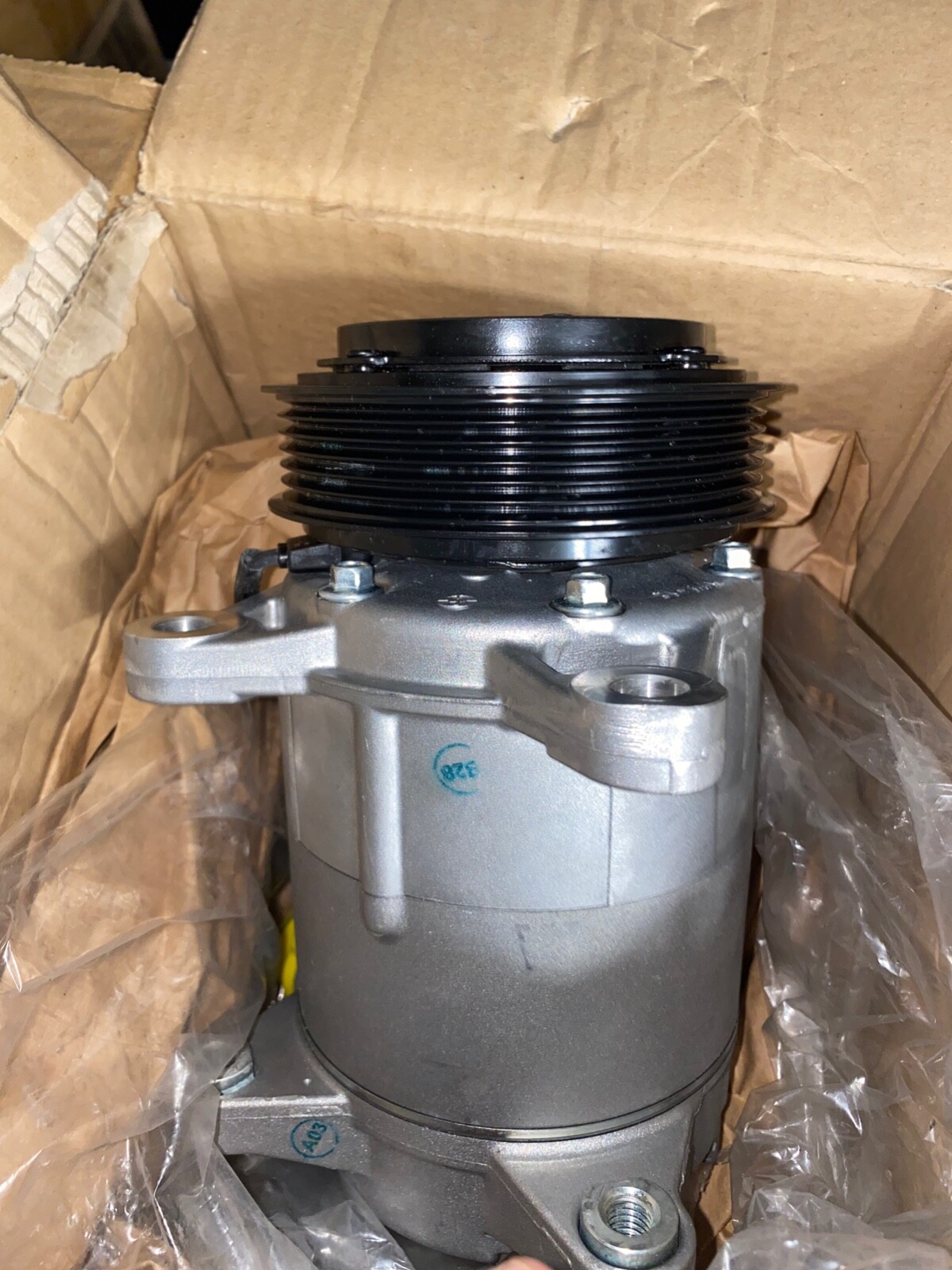 Compressor magnetic solenoid clutch Air Conditioning AC 64526826879 ...