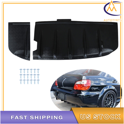 Fit For 2004 2005 2006 2007 Subaru Impreza WRX STI Rear Bumper Diffuser ...