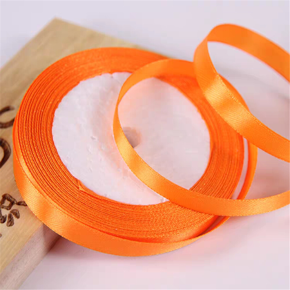 10mm 22 Meters 3/8" Satin Ribbon Craft Bow Party Wedding DIY Riband ...