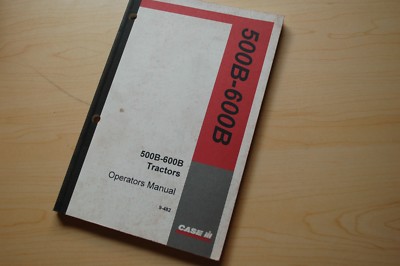 CASE IH 500B 600B Farm Tractor Owner Operator Operation Manual Book ...