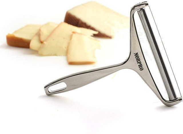 Norpro HE331 Cheese Slicer Heavy Duty Aluminum Stainless Steel Wire for ...