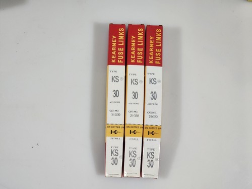 Kearney Fuse Links KS 30 Lot of 3 | eBay