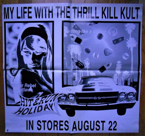 MY LIFE WITH THE THRILL KILL KULT Hit & Run Holiday 1995 24" X 22 ...