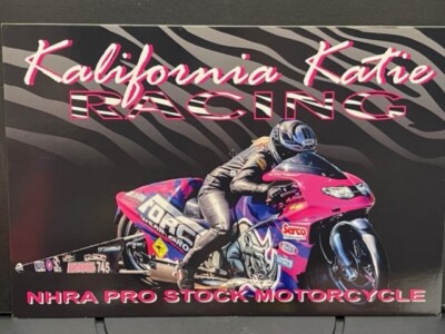 VRHTF NHRA "CALIFORNIA KATIE"-"KATIE JUSTICE" PRO STOCK MOTORCYCLE ...