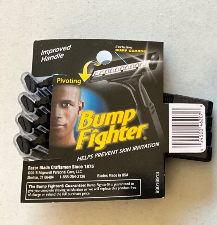 Bump Fighter Men's Disposable Razor - 4 Piece for sale online | eBay