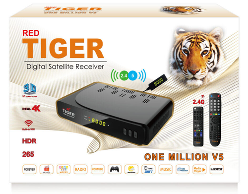 Tiger One Million V5 4K Satellite Receiver | eBay