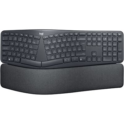 Logitech Ergo K860 keyboard, US INTL layout, Black | eBay