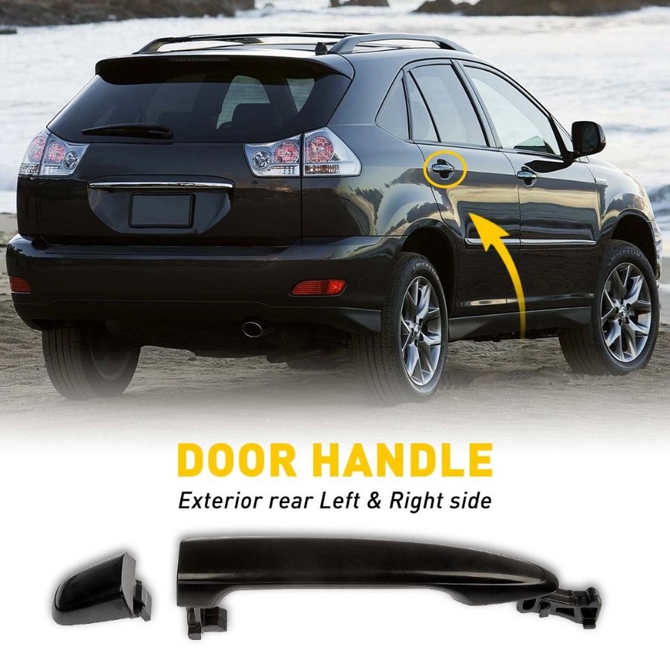 For 2005-2017 Toyota Avalon Black Rear Left or Side Right Door Outside ...
