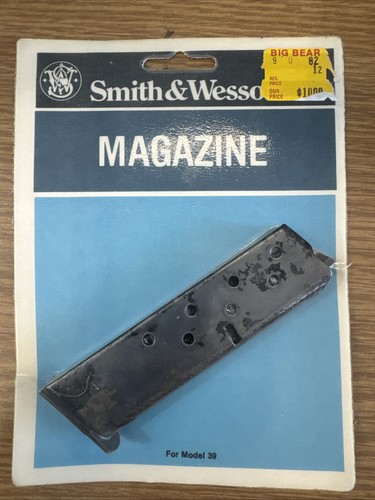 Smith & Wesson 39 439 539 639 9MM 8 Round Magazine OEM S&W SW Stainless ...