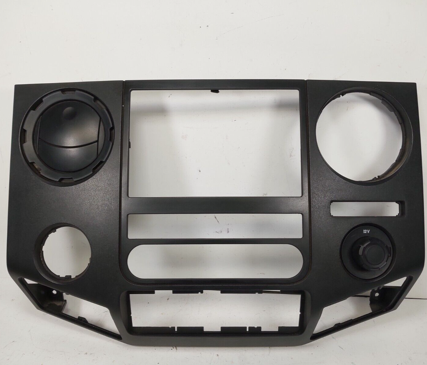 2011-2016 Ford F-250 F-350 Center Dash Radio Bezel Panel Trim Black | eBay