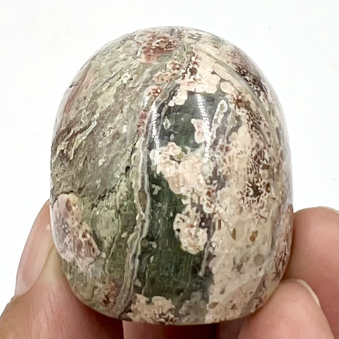 Russian Flower Jasper Russian Painting Jasper Skull 2 Inches Hand ...