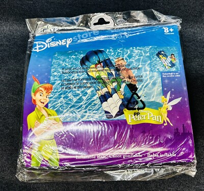 Vintage Disney Store Peter Pan and Tinker Bell Inflatable Pool Beach ...