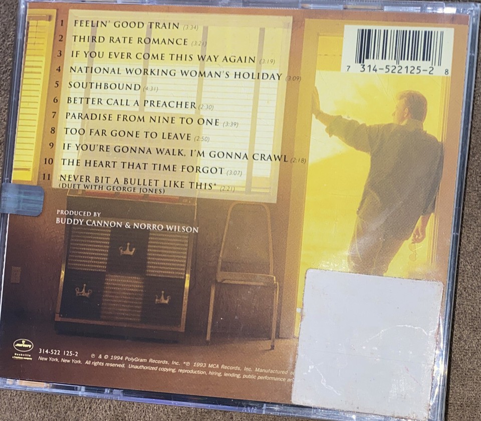 SAMMY KERSHAW - FEELIN' GOOD TRAIN - NEW CD-with Hype Sticker ...