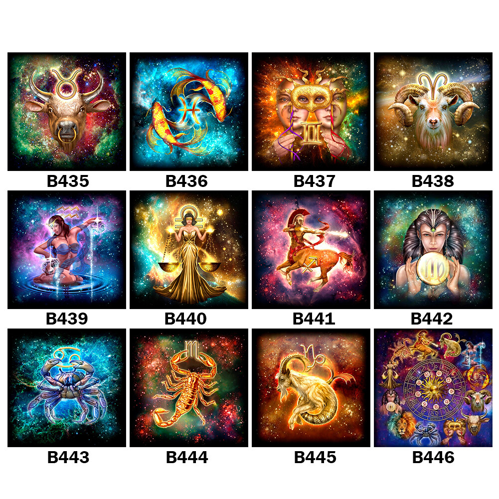 Constellation Oil Paint By Numbers Kits Canvas DIY Home Decoration Kids ...