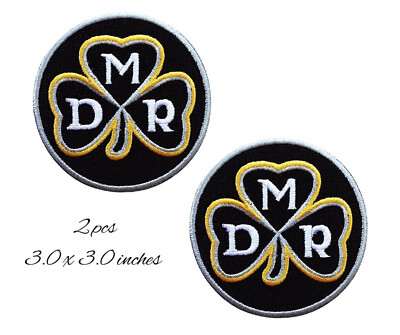 2PCS Pittsburgh Steelers DMR 3" Embroidered Iron On Patch | eBay