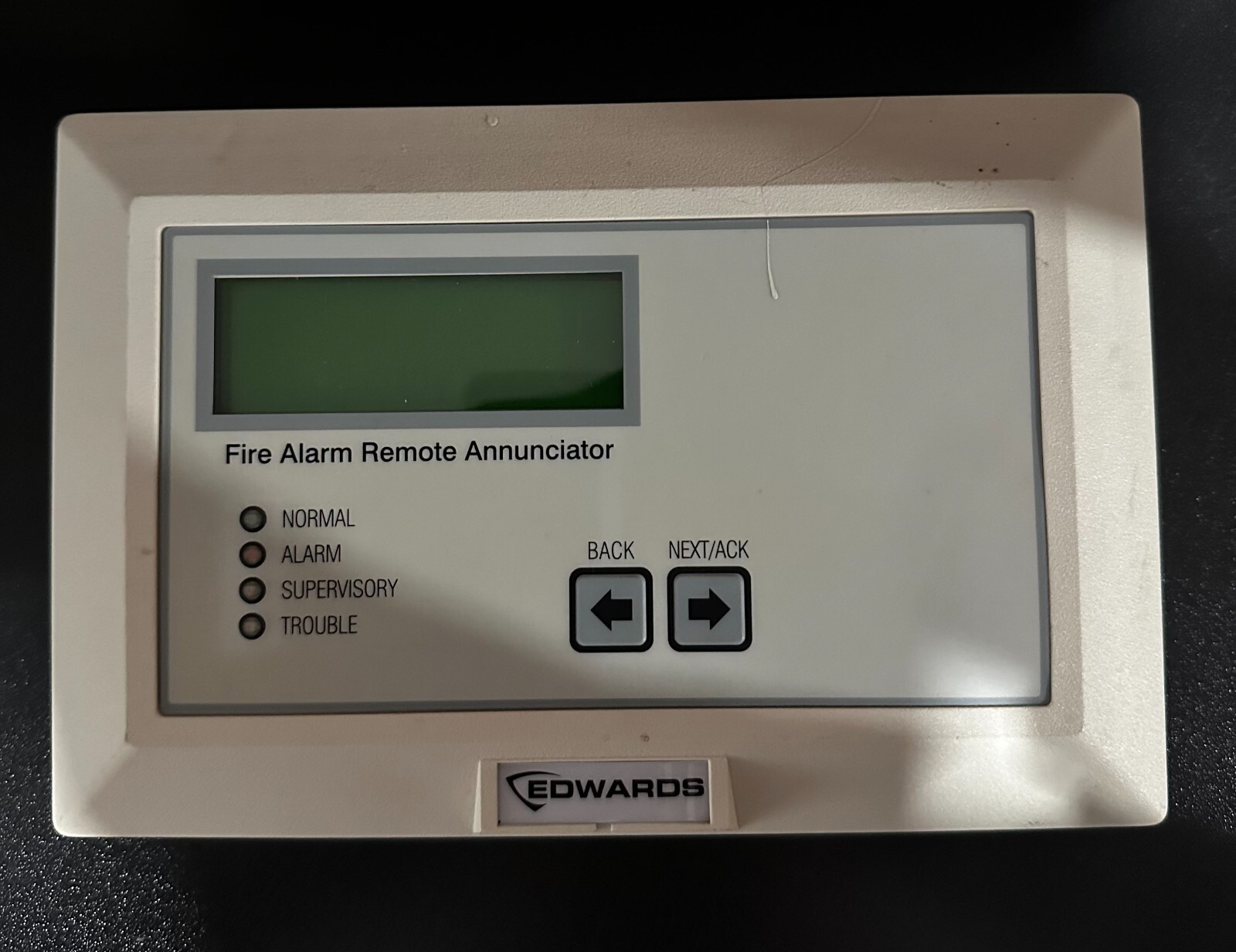 EDWARDS EST 2-LSRA Fire Alarm Remote Annunciator LCD Display Keypad | eBay