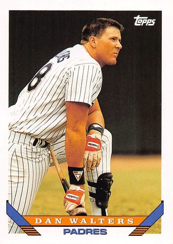 Dan Walters 1993 Topps 273 San Diego Padres Rookie Baseball Card | eBay