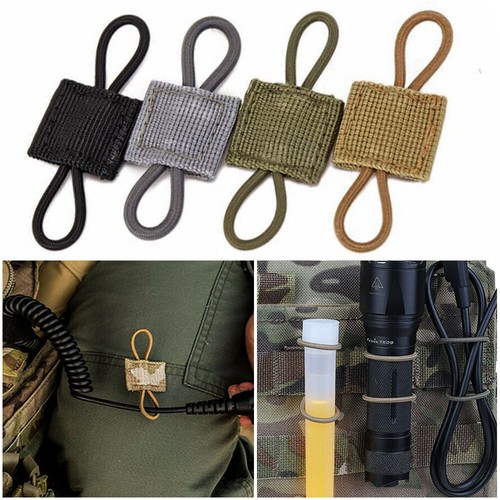 Elastic Rope Webbing Buckles Outdoor Tool Molle Ribbon Buckle Binding ...