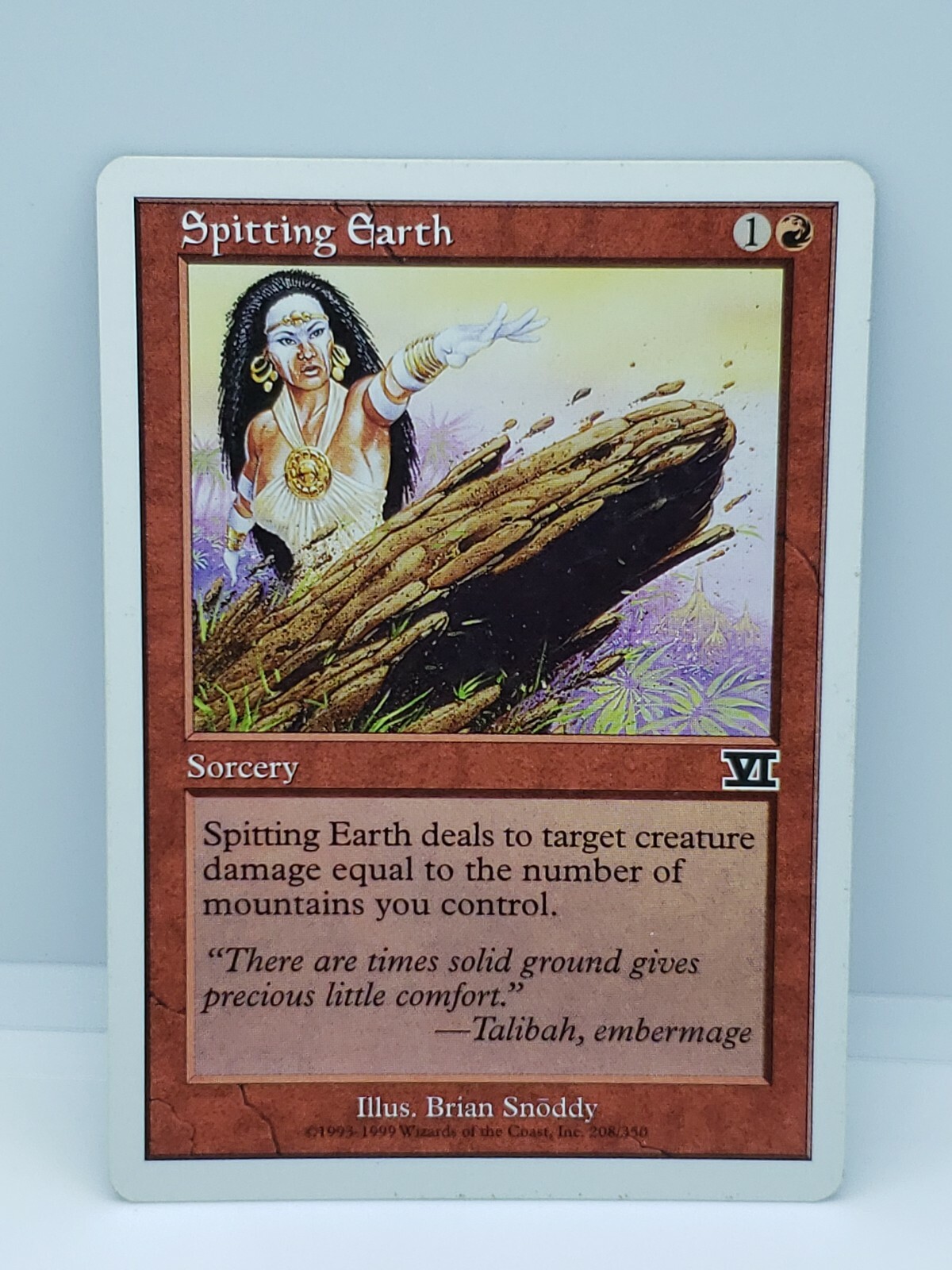 Spitting Earth Classic MTG Core Set 6th Edition Regular for sale online ...