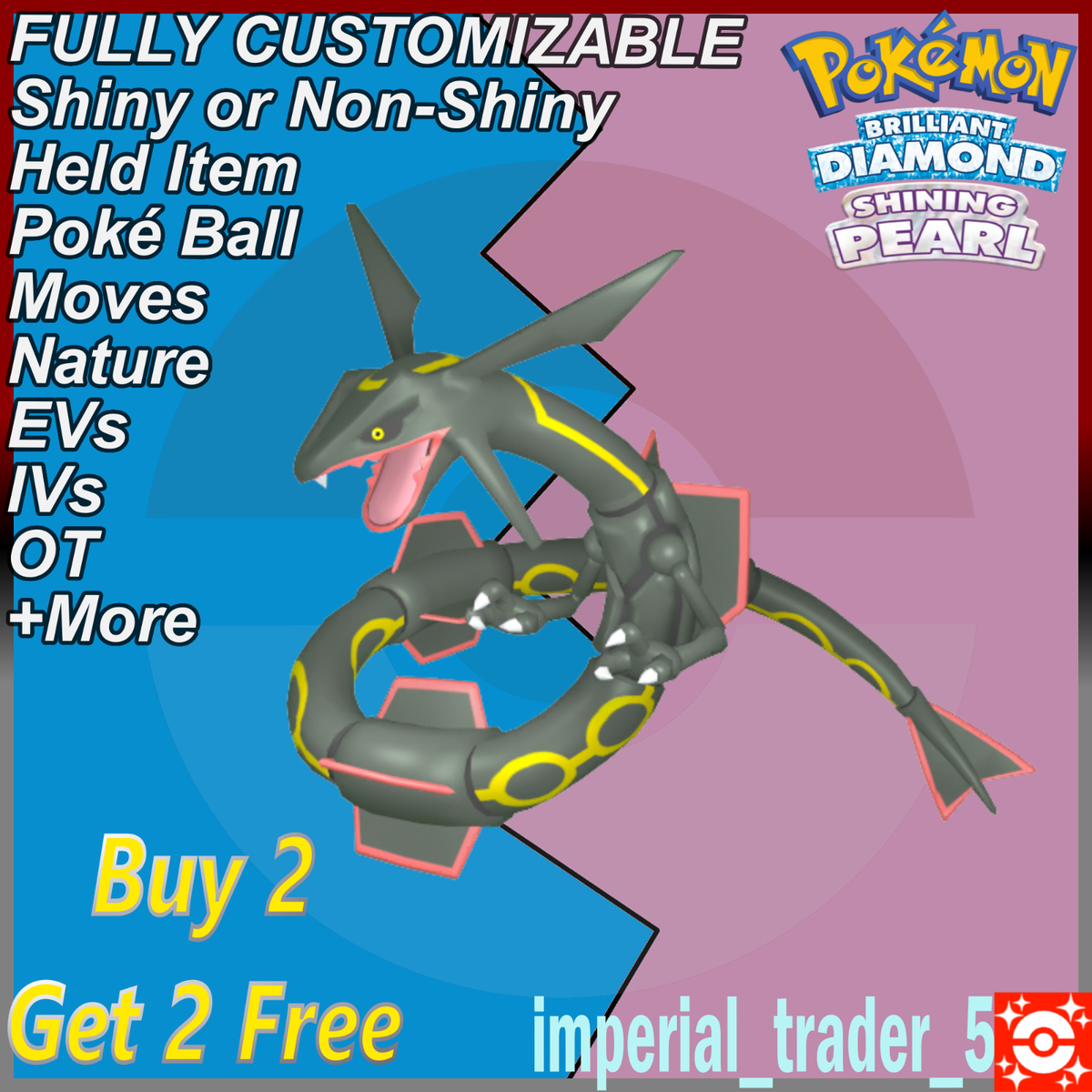 Sprite De Rayquaza Brillante