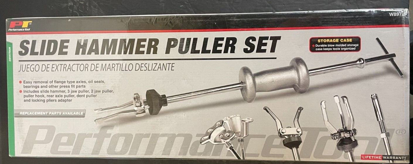 Performance Tool W89725 Slide Hammer Puller Set NIB | eBay