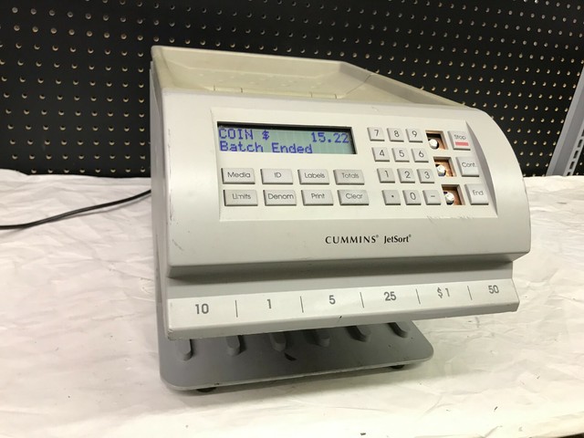 Cummins Jetsort 1606 Coin Sorter Counter Made USA ) for sale online | eBay