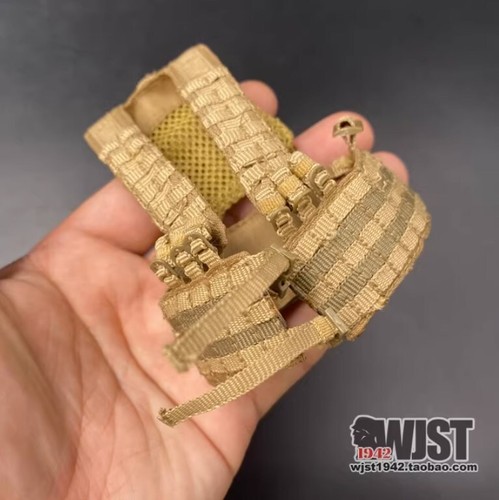 Hot 1/6 Scale Modern U.S. Army Sand Color Chest Hanging Body Armor Vest ...