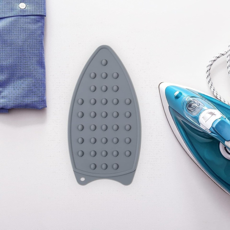 Iron Rest Ironing Mat Pad, Iron Stand for Ironing Board, Silicon Mat ...