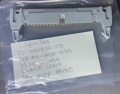 Spectra Strip 50-Pin Latching Male PCB Mount IDC Connector 842-816-5030 ...