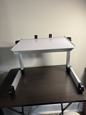 Bytech Lap Table Adjustable Computer Stand Craft Table | eBay