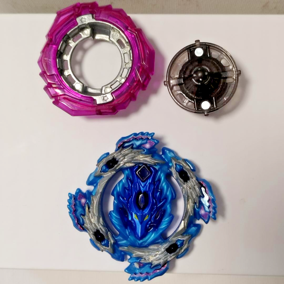 Bloody Longinus White Blue Black Set of 3 Bayblade Burst Takara Tomy | eBay