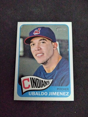 2014 Topps Heritage Ubaldo Jimenez #115 Cleveland Indians | eBay