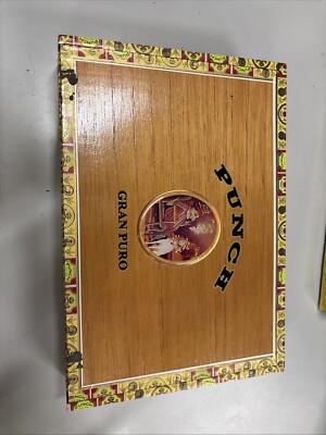 PUNCH GRAN PURO RANCHO EMPTY WOODEN CIGAR BOX HONDURAS | eBay