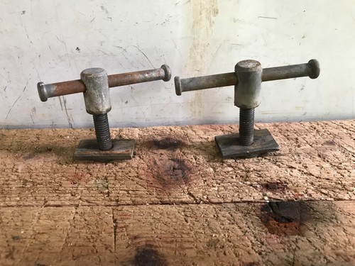 2 Clamps Bolts Parts for Old Foley Model 387 Automatic Saw Filer ...