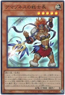 DP27-JP032 - Yugioh - Japanese - Amazoness Warrior Chief - Super | eBay
