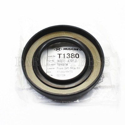 JDM Musashi New Differential Shaft Oil Seal For Toyota Lexus T1380 ...