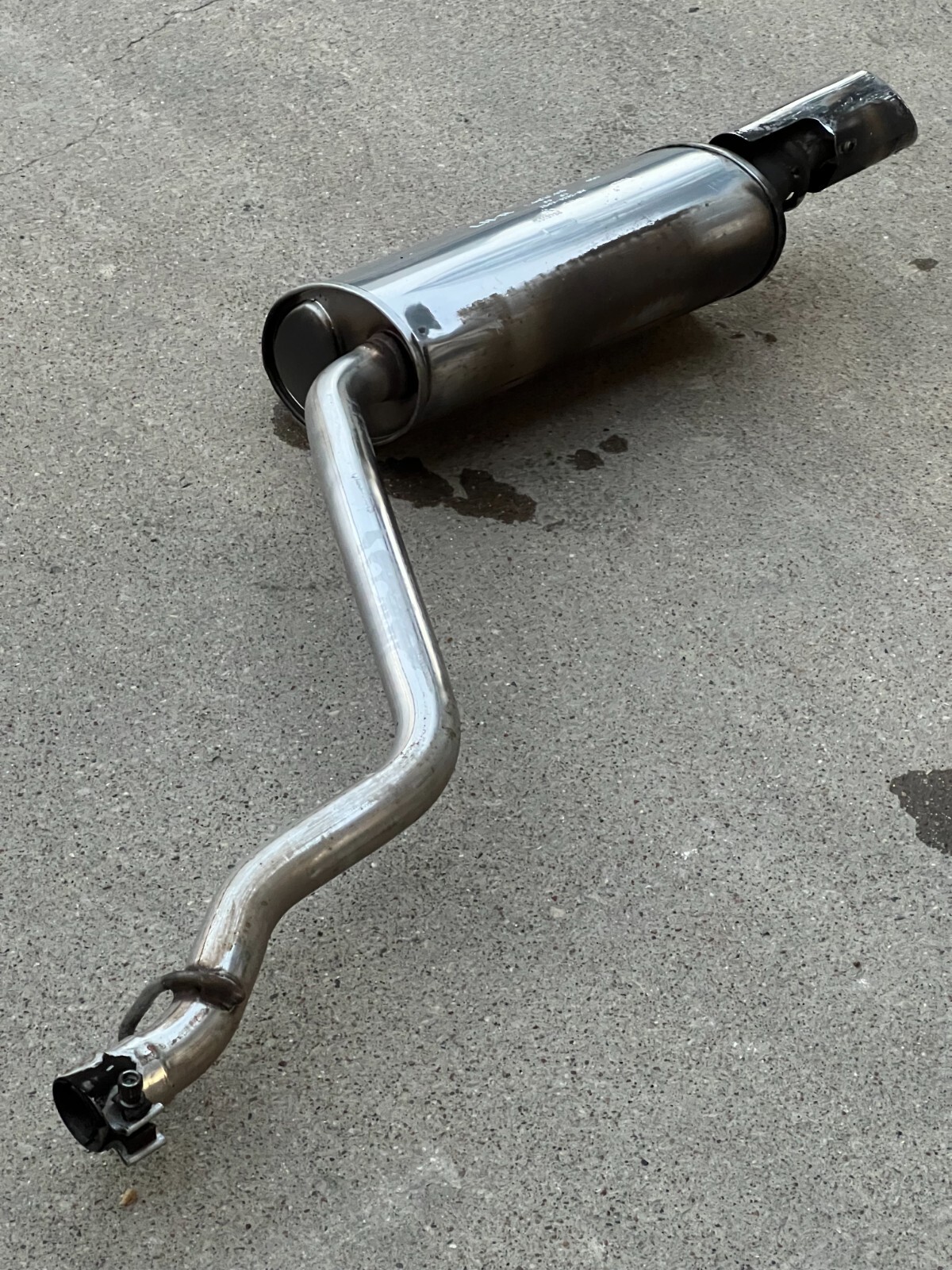 2004 - 2007 Jaguar XJ8 XJ8L XJR Driver Left Rear Exhaust Muffler Pipe ...